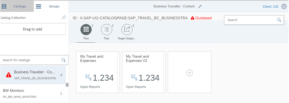 Fiori-Launchpad Fehleranalyse Kataloge - IT-Consulting Pees GmbH i.L.