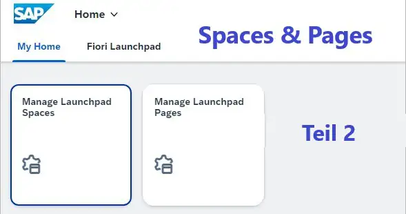 Fiori Spaces und Pages einrichten - IT-Consulting Pees GmbH i.L.